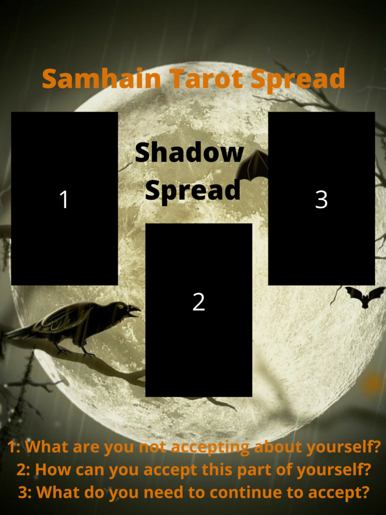 Tarot Spread: Samhain - Shadow Work - Twilight Elements